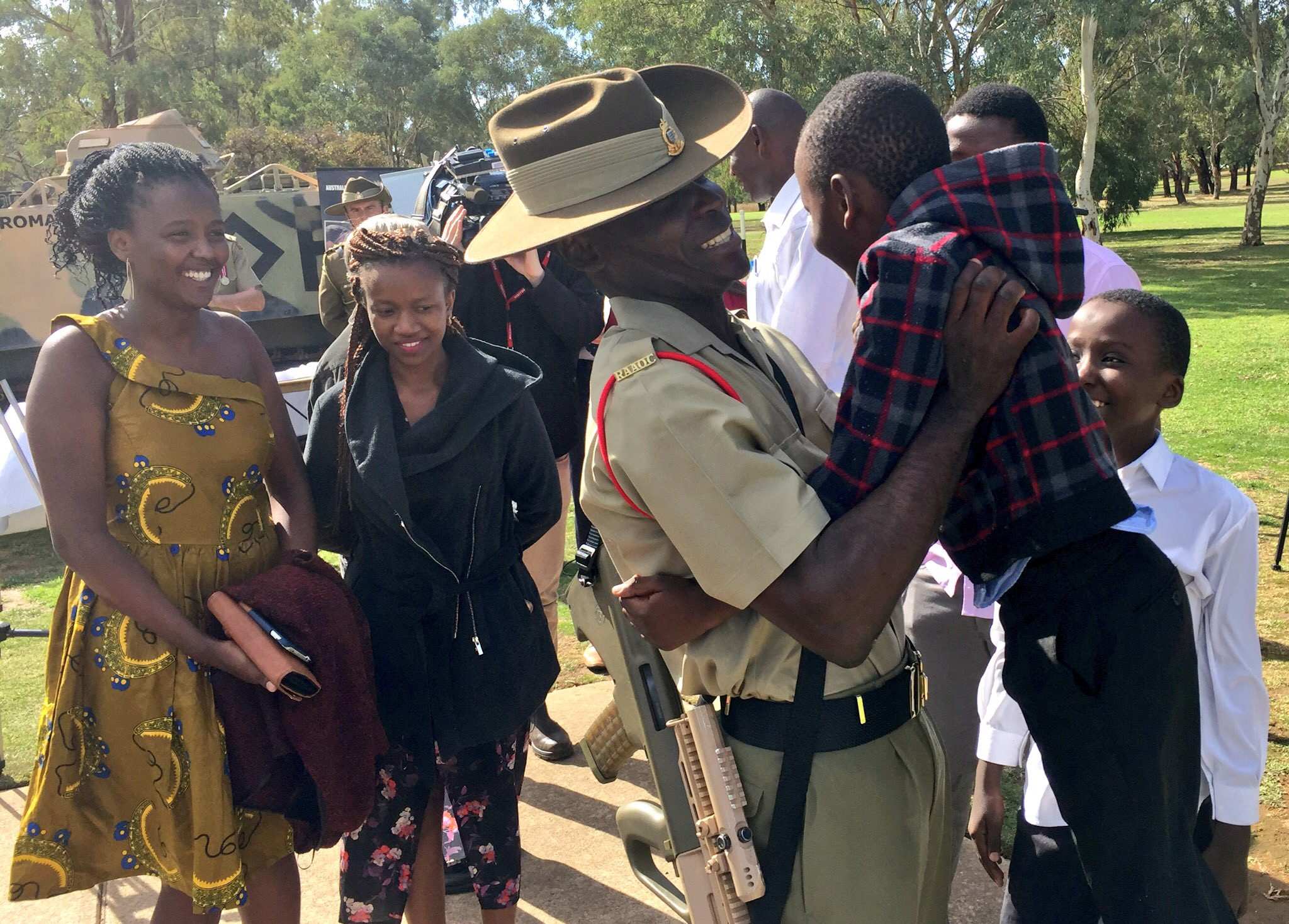 Rwandan refugee joins Army after being inspired by Australian ...