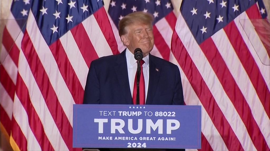 'America's comeback starts right now': Donald Trump announces candidacy ...
