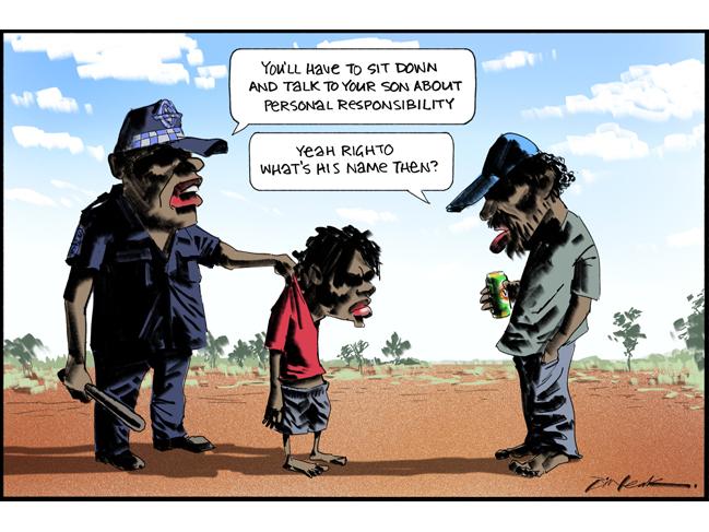 Bill Leak cartoon in The Australian an attack on Aboriginal people ...