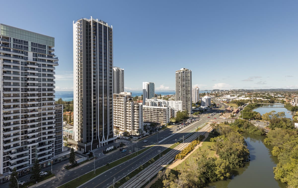 Water leak causes Gold Coast high-rise tower Avani to lose power ...