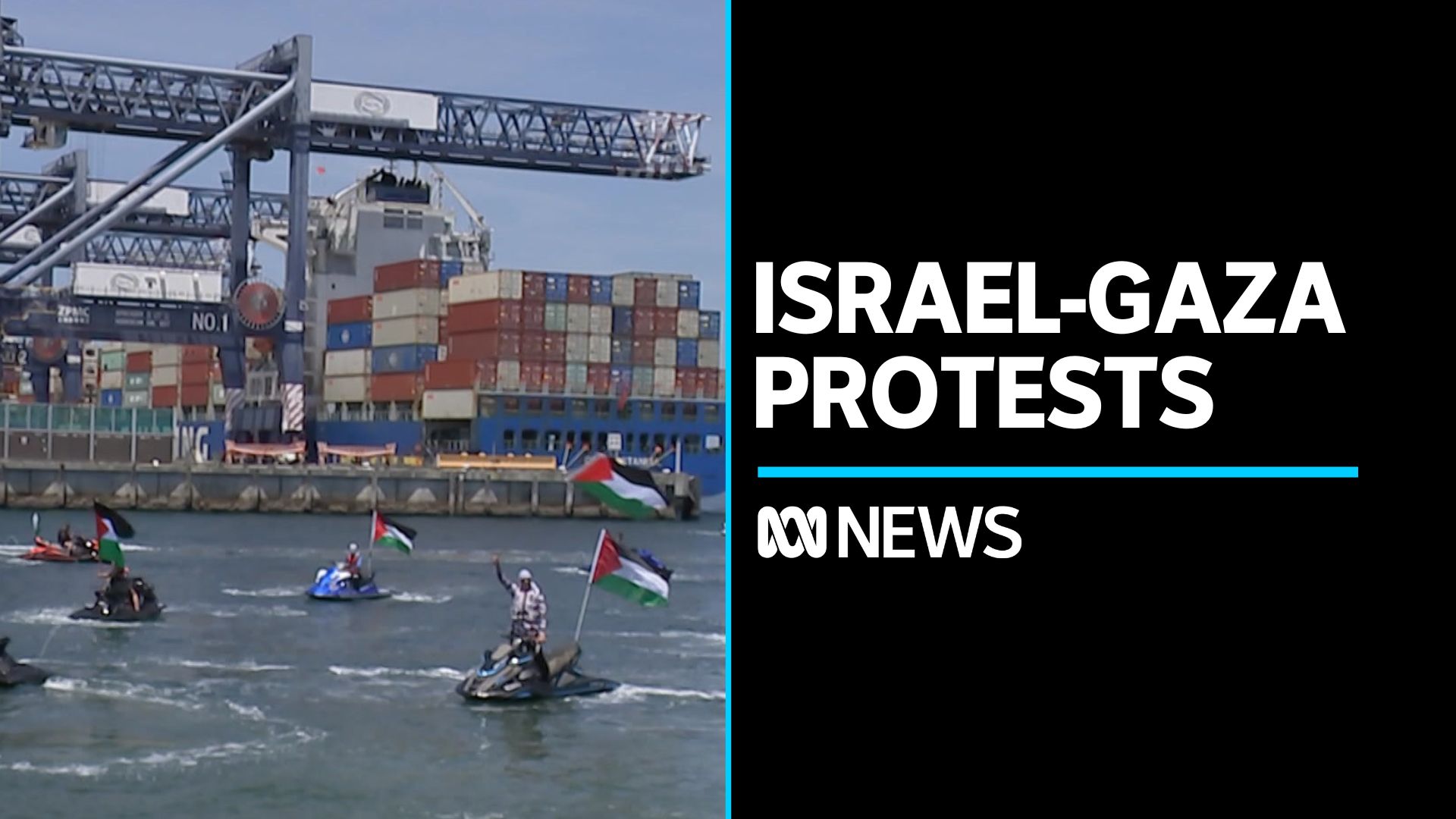 Violent clashes in Melbourne, protesters rally against Israeli shipping ...