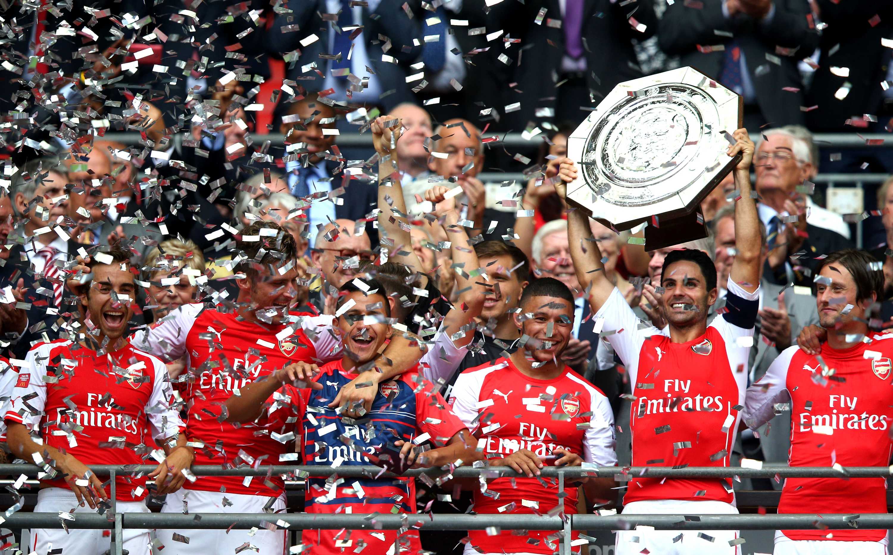 Arsenal beats Manchester City 3-0 to win Community Shield in English ...