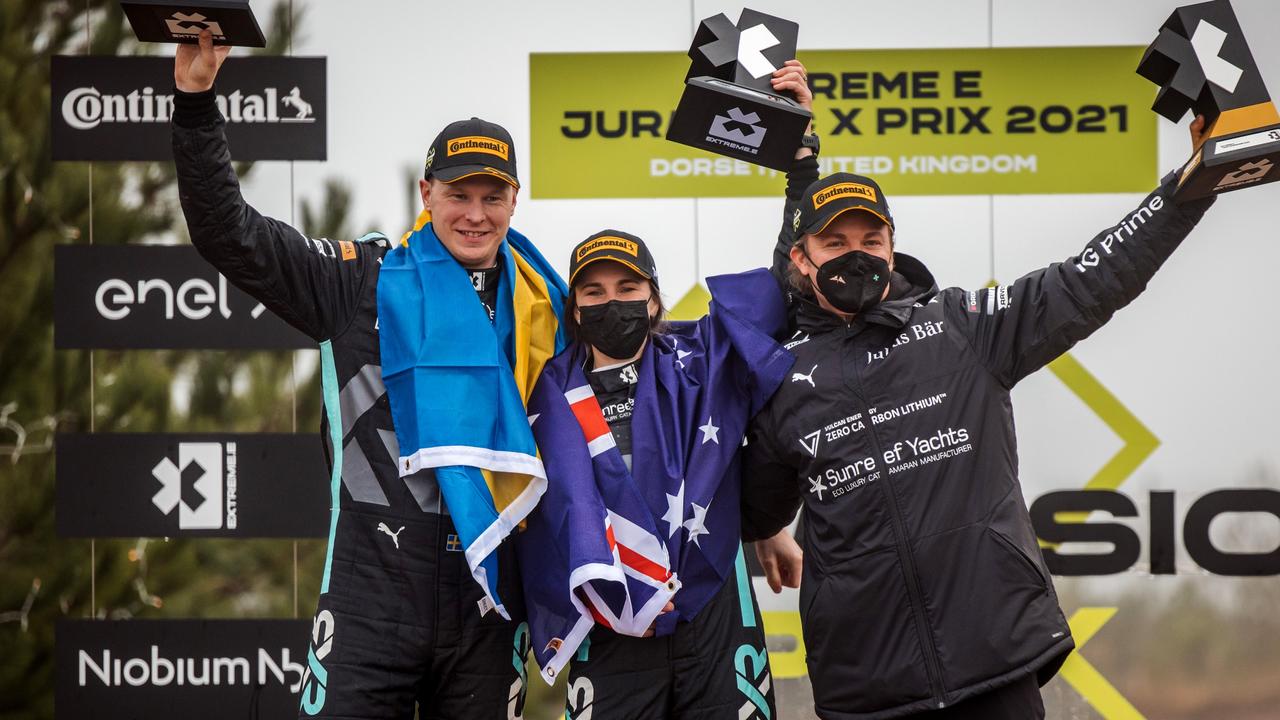 Australian rally driver Molly Taylor wins inaugural Extreme E title ...