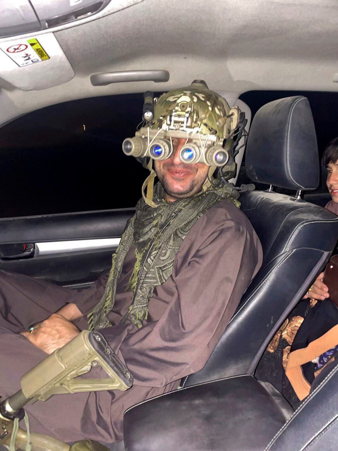 The Taliban's new armoury of US-made equipment…