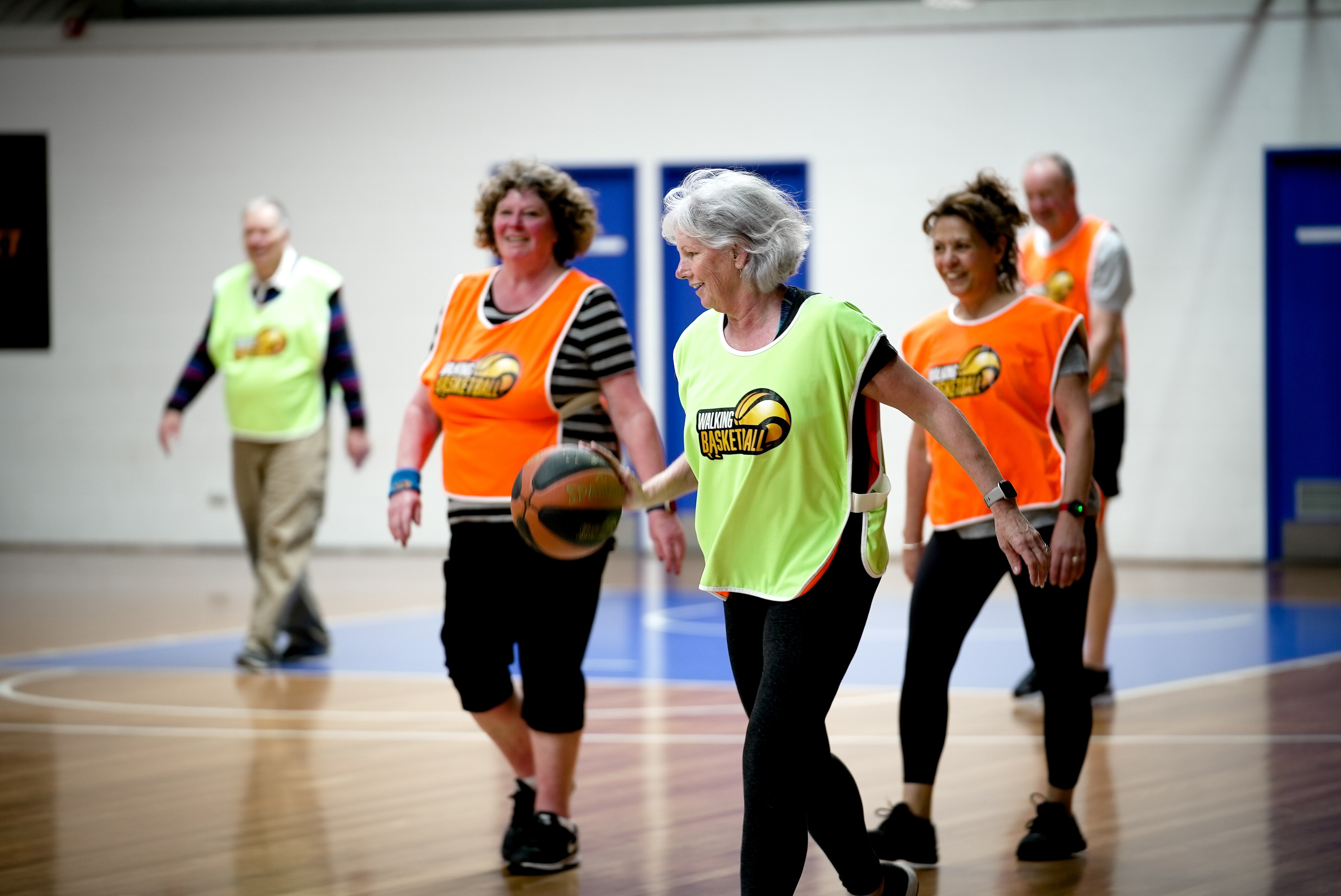 Smaller and slower games like walking basketball and pickleball making ...