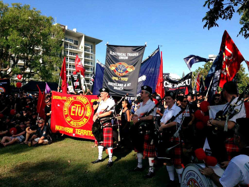 Unions use May Day rally to attack Adam Giles's plans for sacked TIO ...