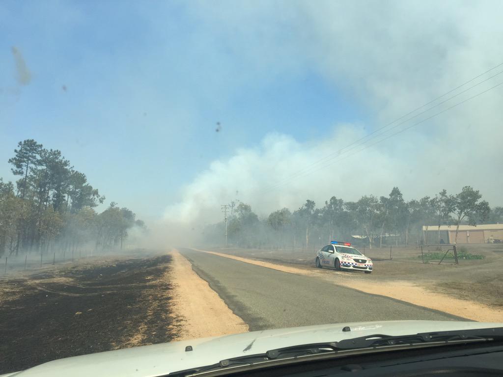 Home damaged by north Queensland bushfire - ABC News
