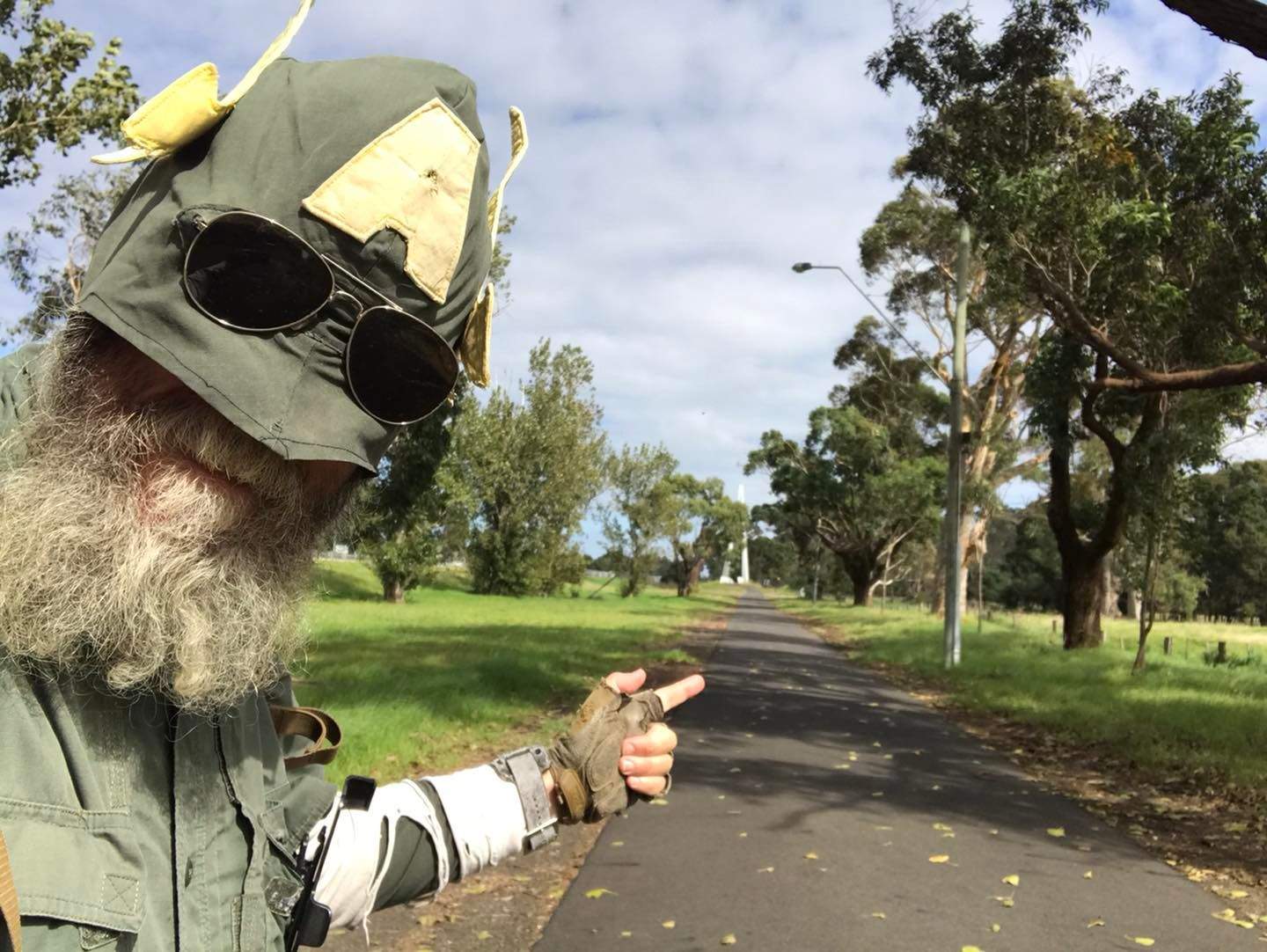 It's Captain Australia! Walking to fight for good - ABC Gippsland