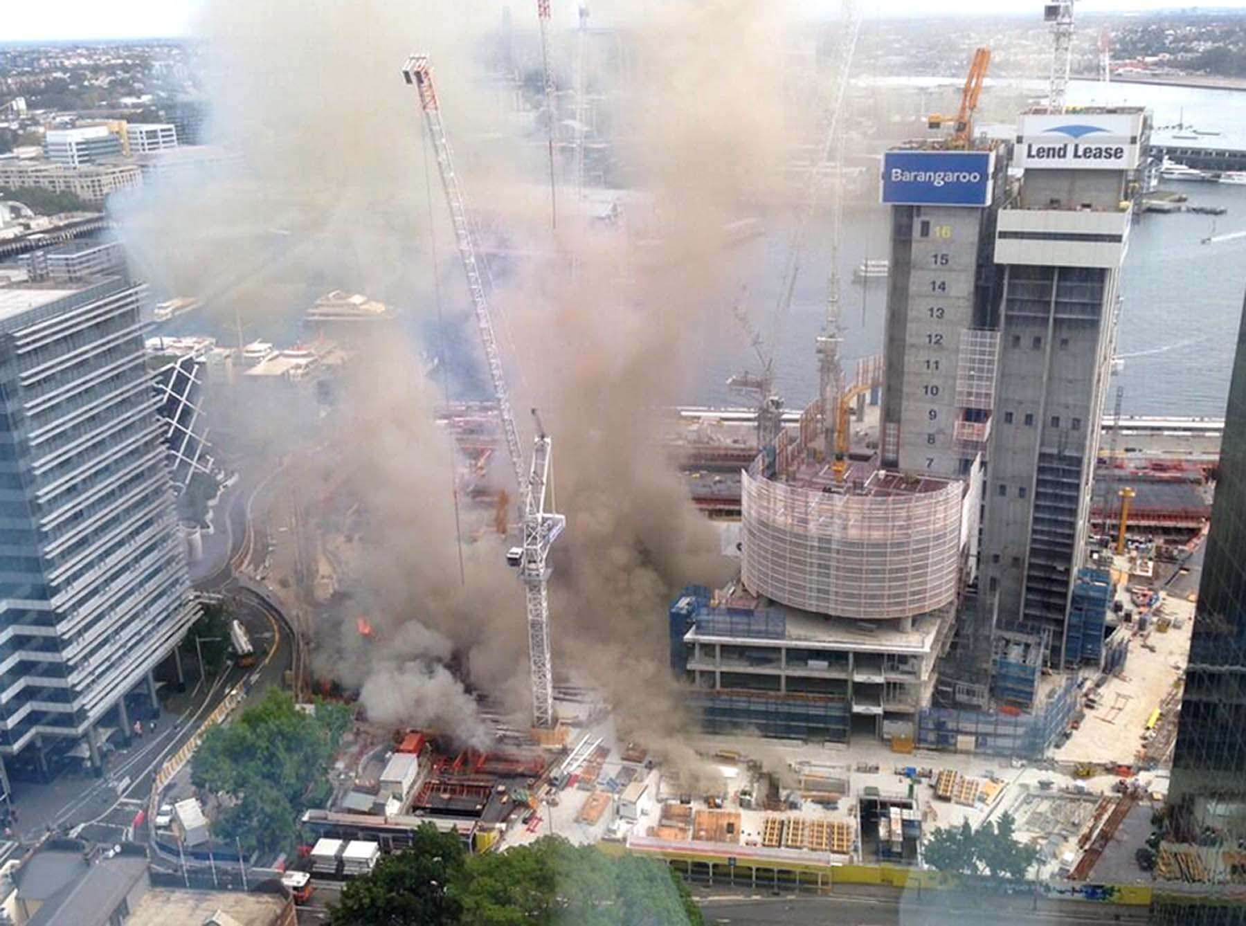 Barangaroo fire: Blaze out but flare-ups still 'likely' after ...