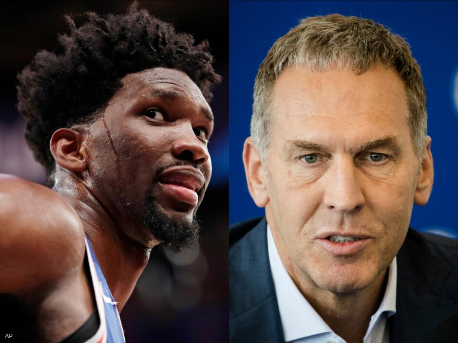 Philadelphia 76ers' boss Bryan Colangelo denies tweeting from 'burner ...