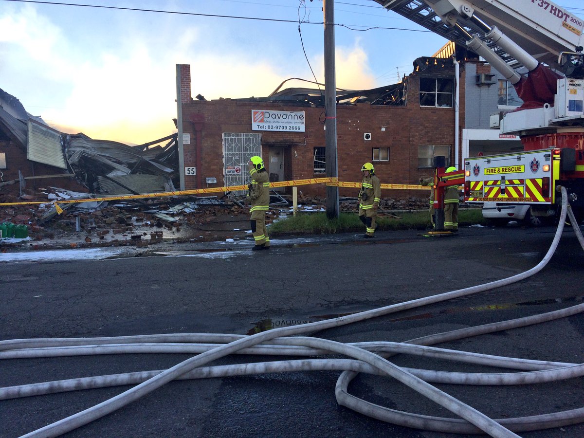 CCTV footage shows explosions after Greenacre fire tore through factory ...