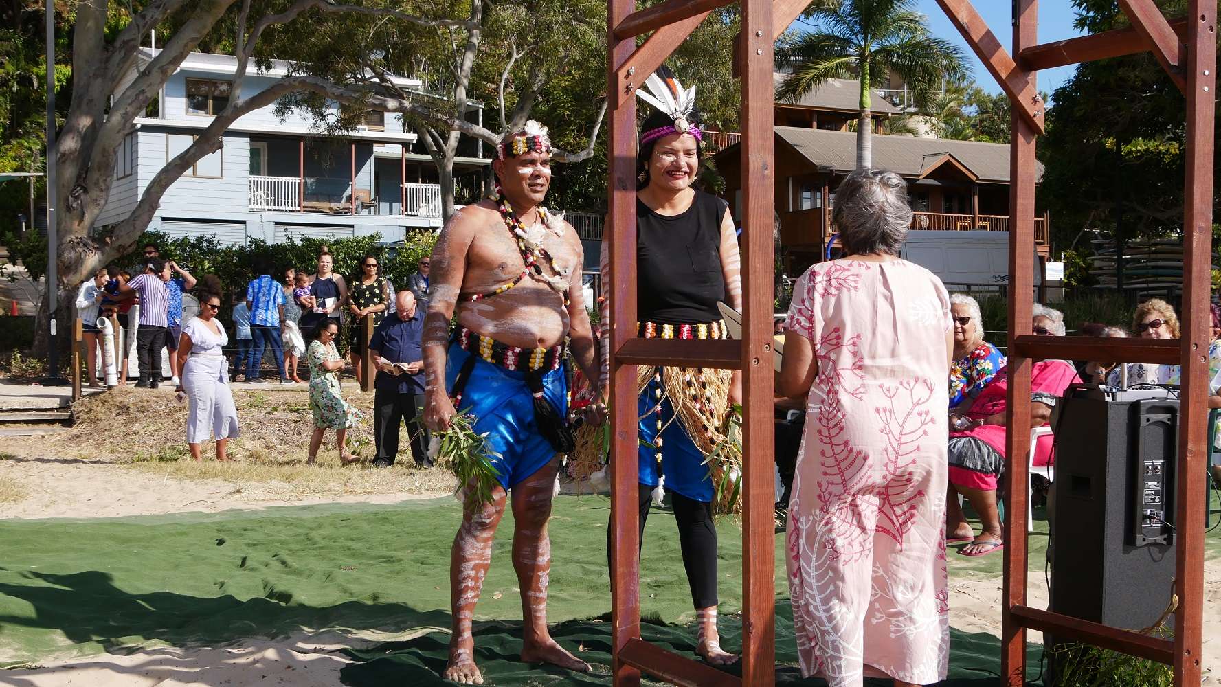 First Nations couple wed in cultural union ceremony, hope to revive ...