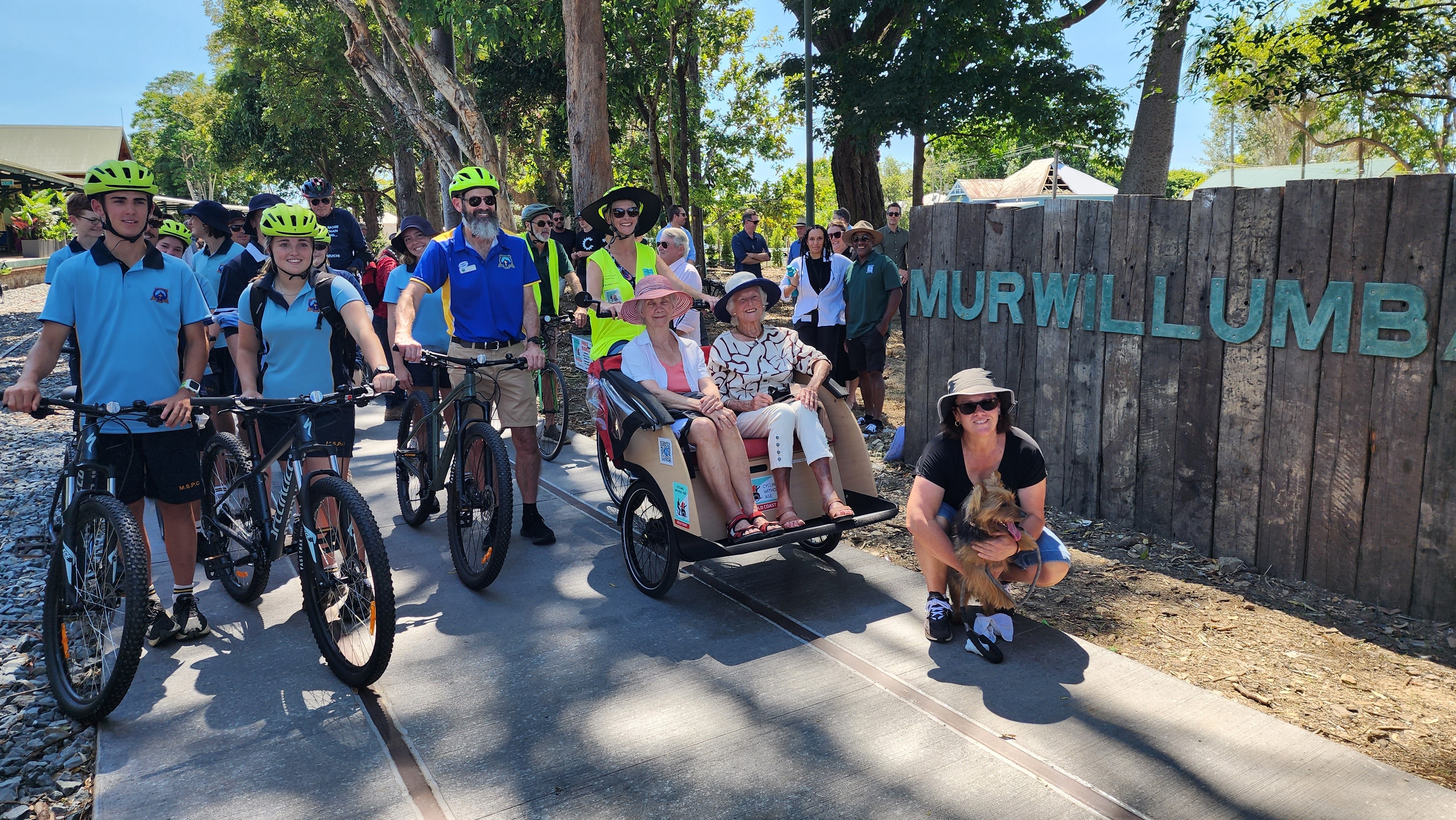 Long-awaited rail trail opens in the Tweed, first stage of 130km ...