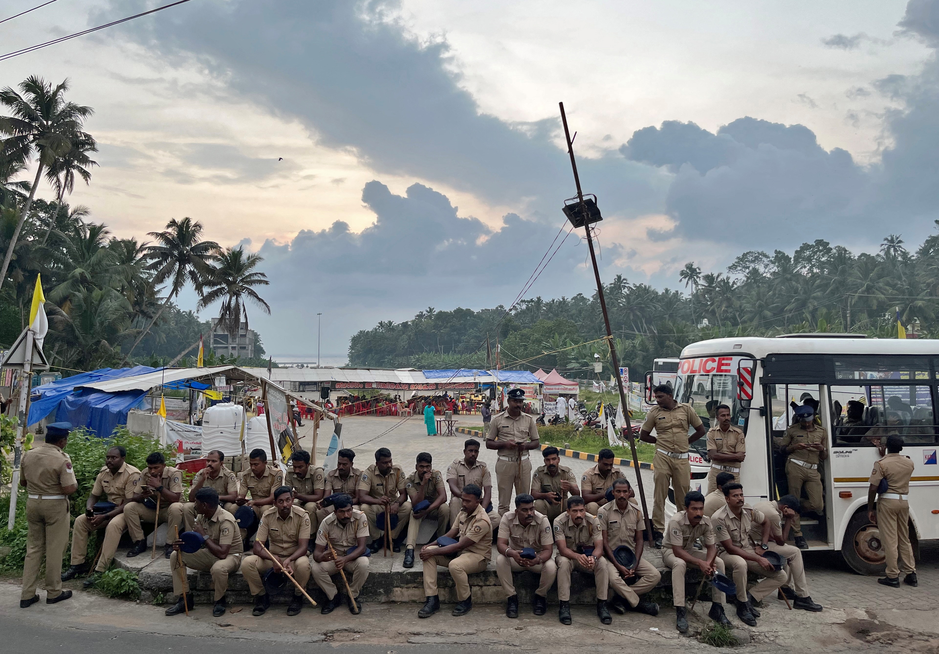 Police and protesters clash in India amid anger over Adani port - ABC News