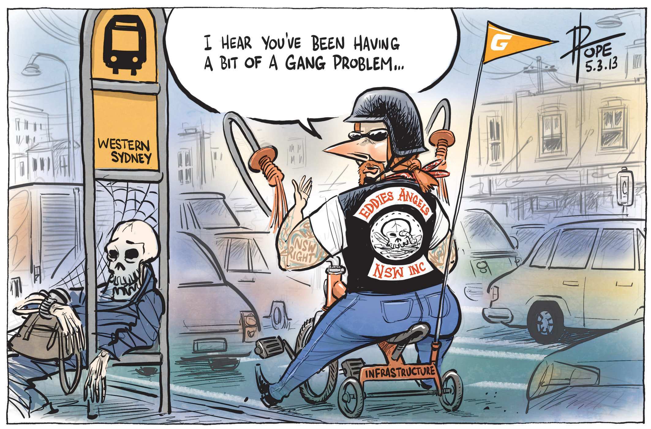 Top political cartoons go on show in Canberra - ABC News