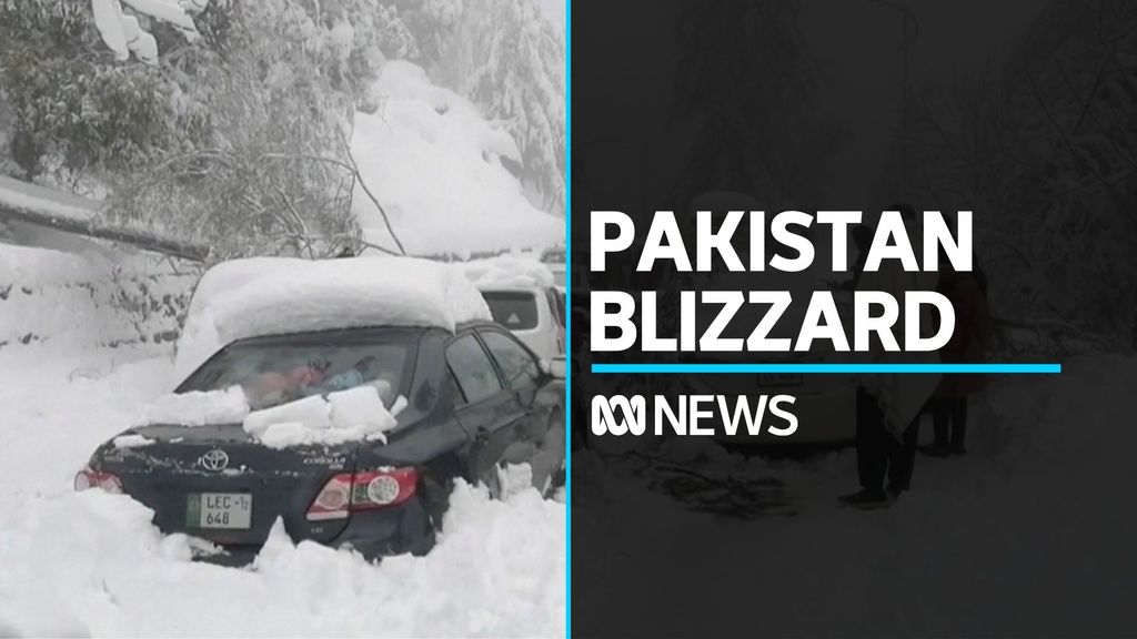 Heavy snowfall in Pakistan strands hundreds of people in their cars ...