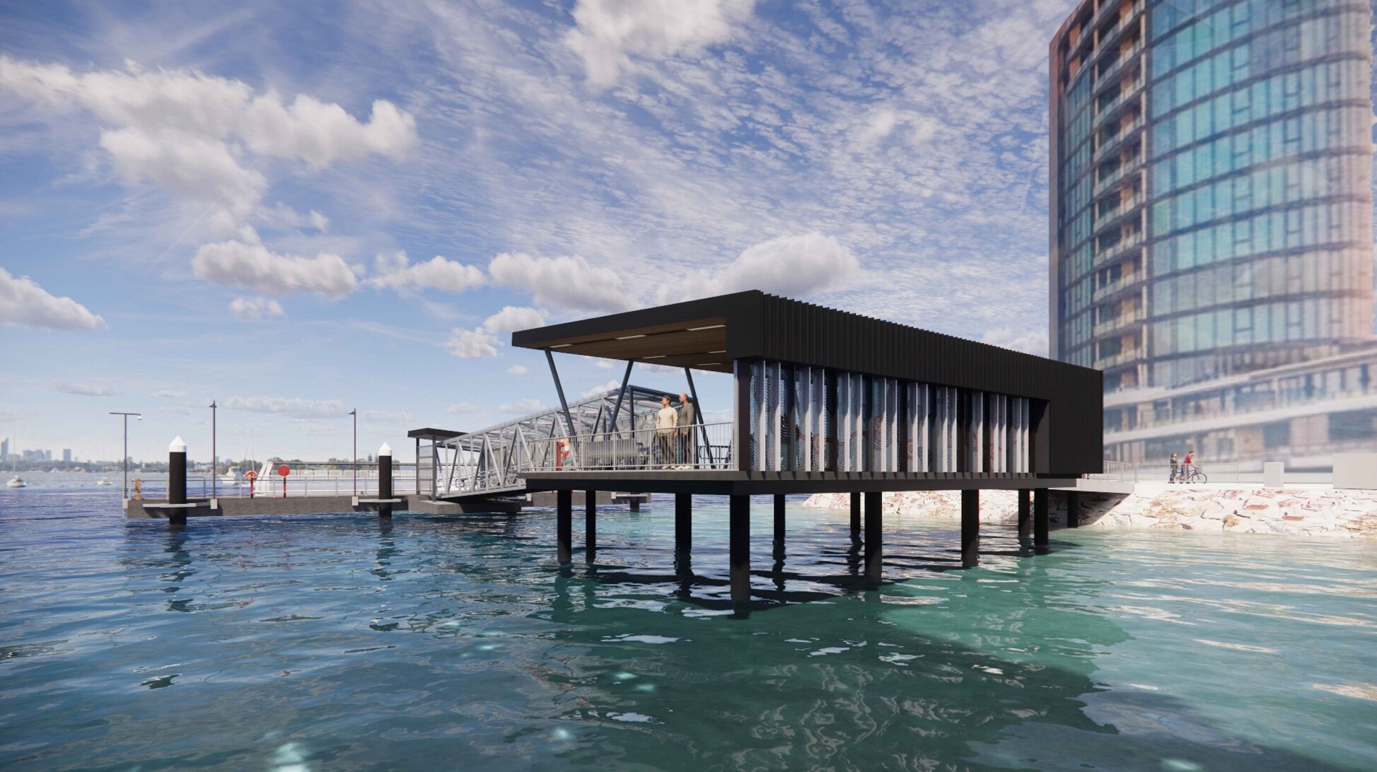 Matilda Bay and Applecross ferry terminals approved in Swan River ...