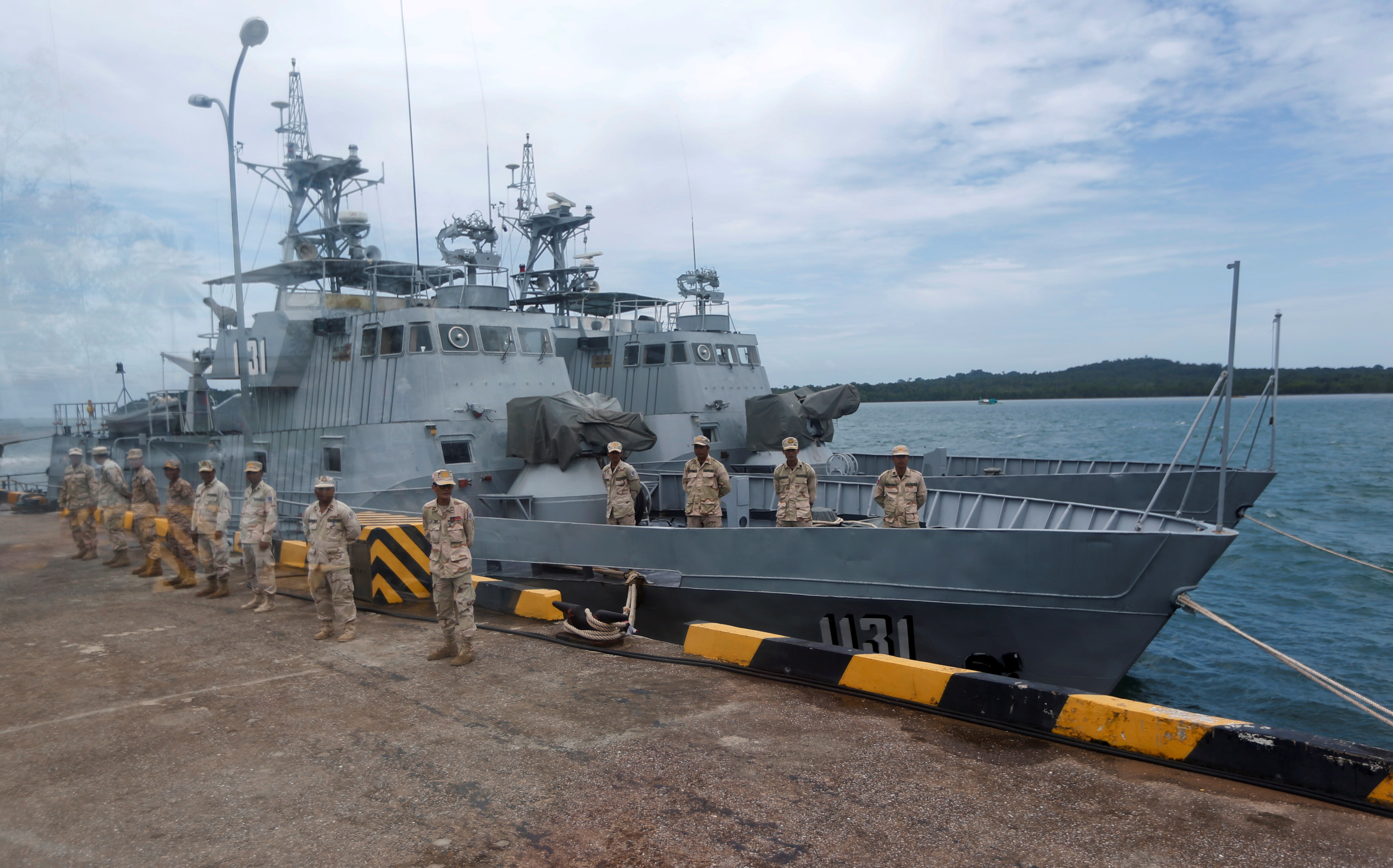 Dredgers spotted off Cambodian naval base where China is funding ...
