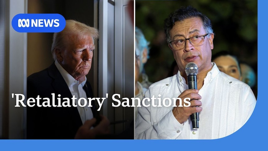 Donald Trump slaps emergency tariffs, sanctions on Colombia - ABC News Donald Trump slaps emergency tariffs, sanctions on Colombia - ABC News