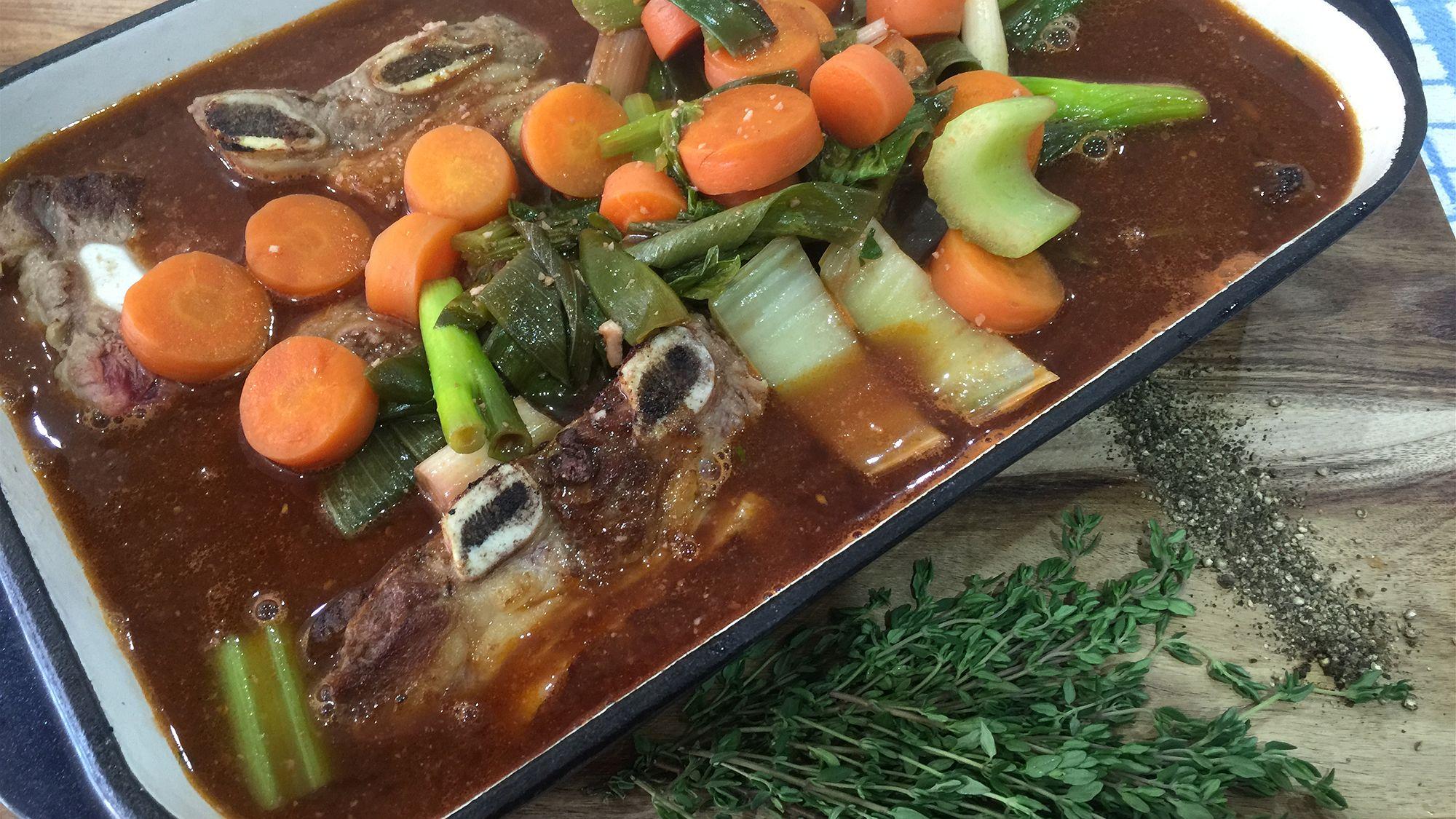 French style beef rib casserole with dijon mash - ABC News