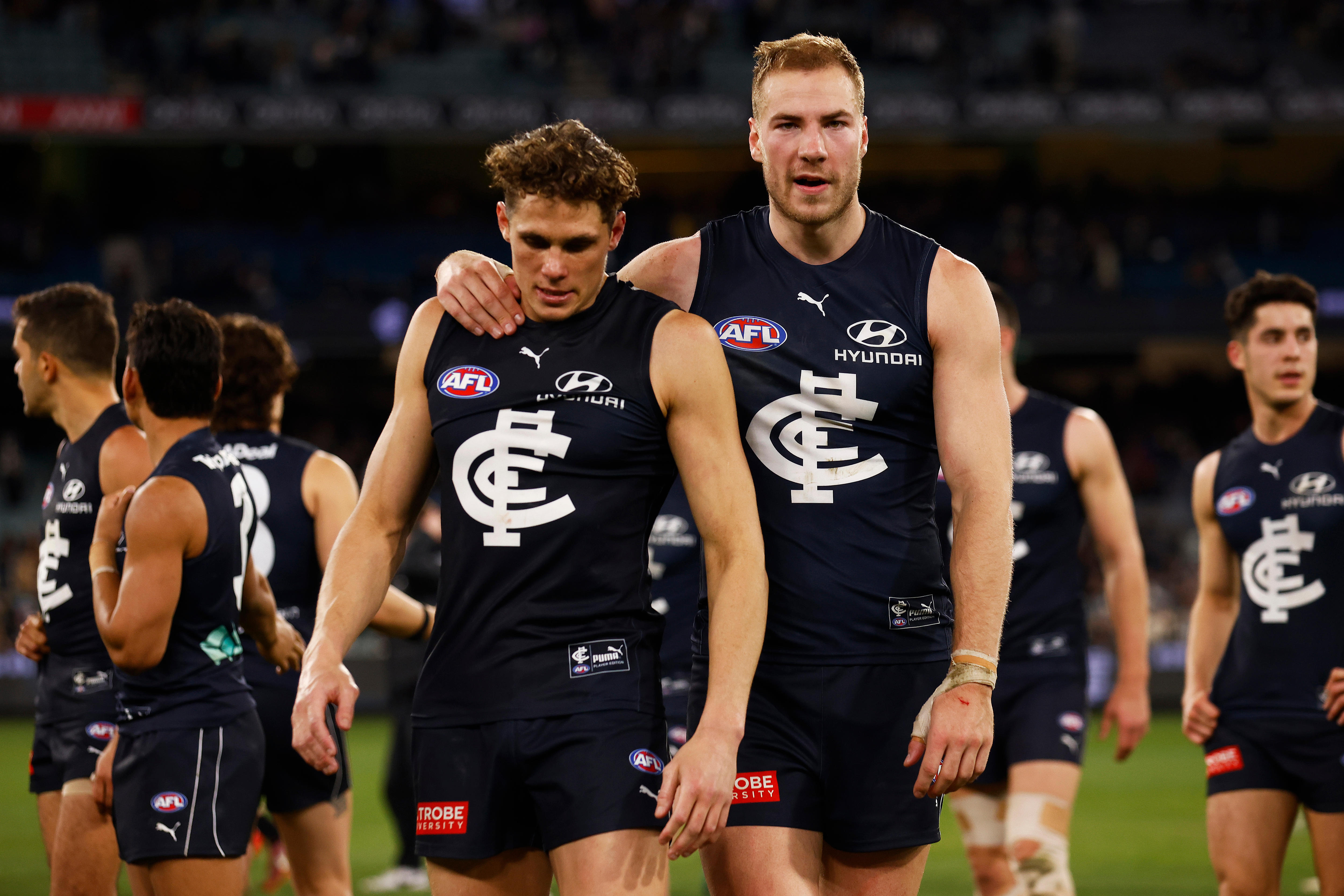 Tigers bracing to face Blues double act Harry McKay and Charlie Curnow ...