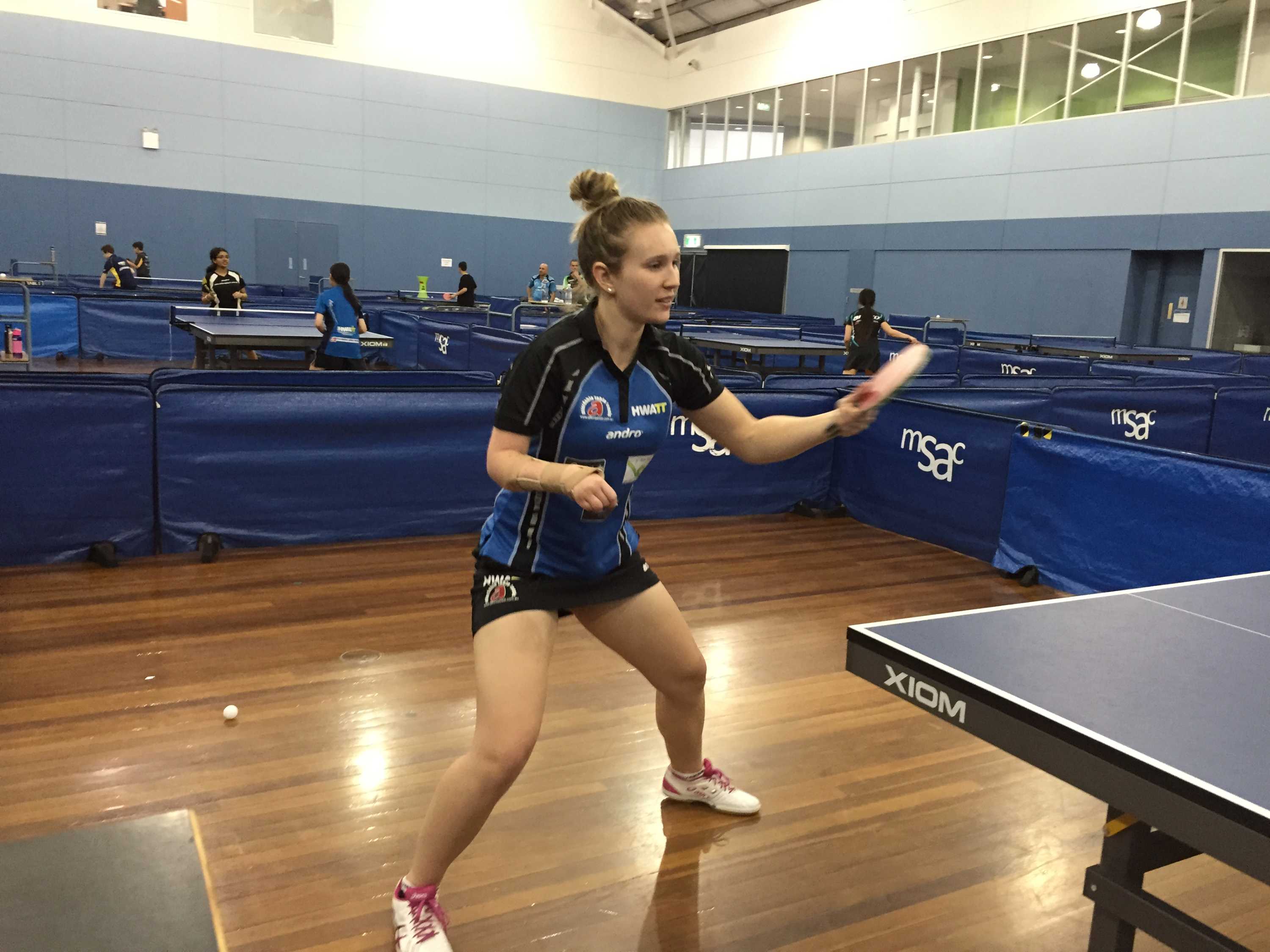 Melissa Tapper: Table tennis player on track to becoming first ...