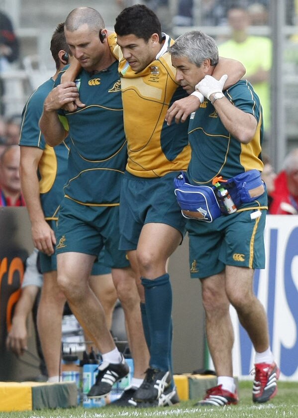 Wallabies fear for stricken Gerrard - ABC News