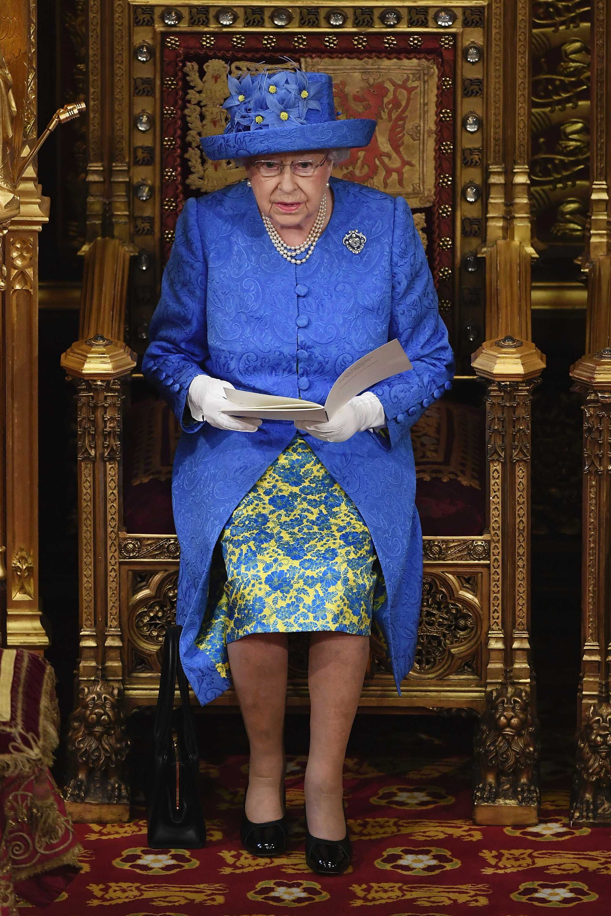 Queen's speech to Parliament: A cheeky wink, awkward hats and a ...