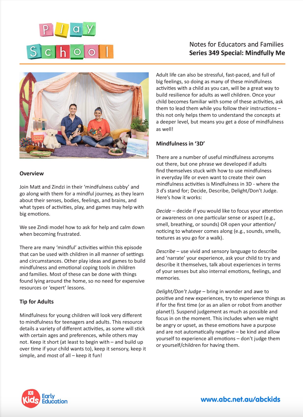 Emergency - Helping Hands Disaster Resilience Tool Kit - Early ...