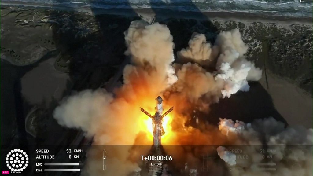 SpaceX Starship blasts off from Boca Chica launchpad - ABC News