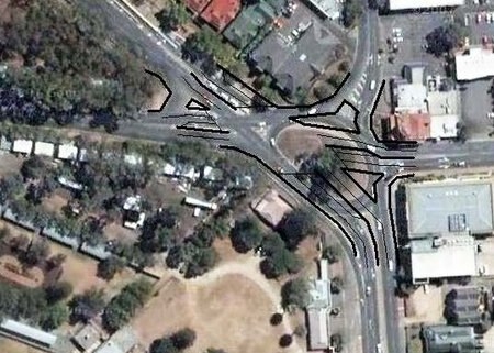 Traffic lights promised for Britannia corner - ABC News