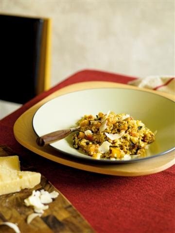 Bush tomato and roast pumpkin risotto - ABC Everyday