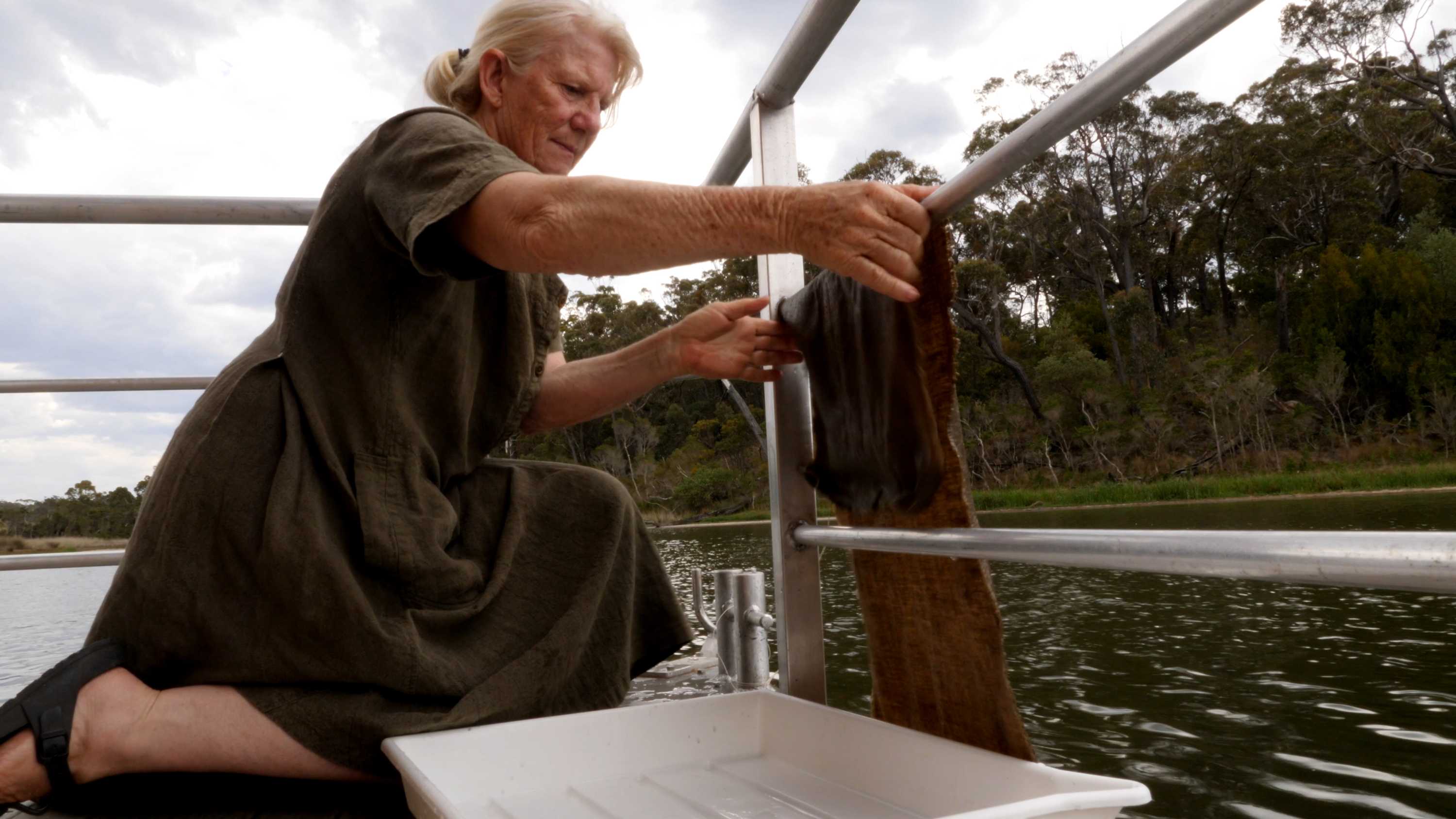 Inspired by nature's life cycles on Lake Tyers, Float artist Josephine ...