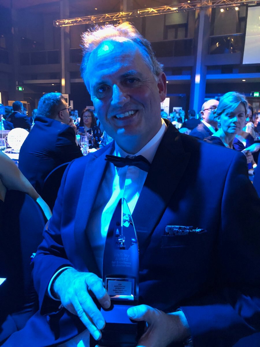Walkley Awards: Hedley Thomas, Slade Gibson win 2018 Gold Walkley for ...