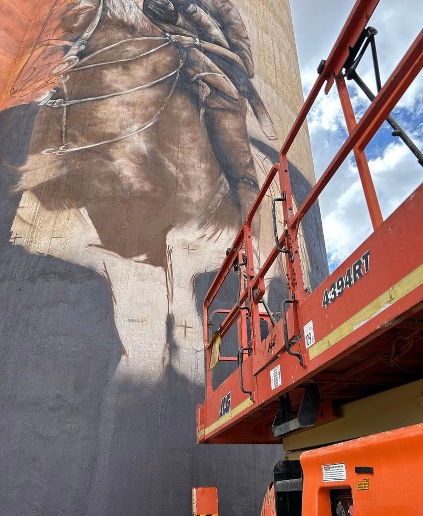 Galga farmers foot the bill for silo art to attract visitors to the ...