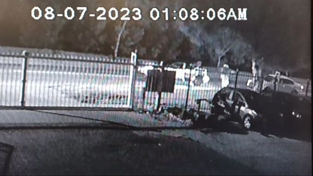 CCTV captures alleged carjacking attempt in Melbourne's Doveton - ABC News