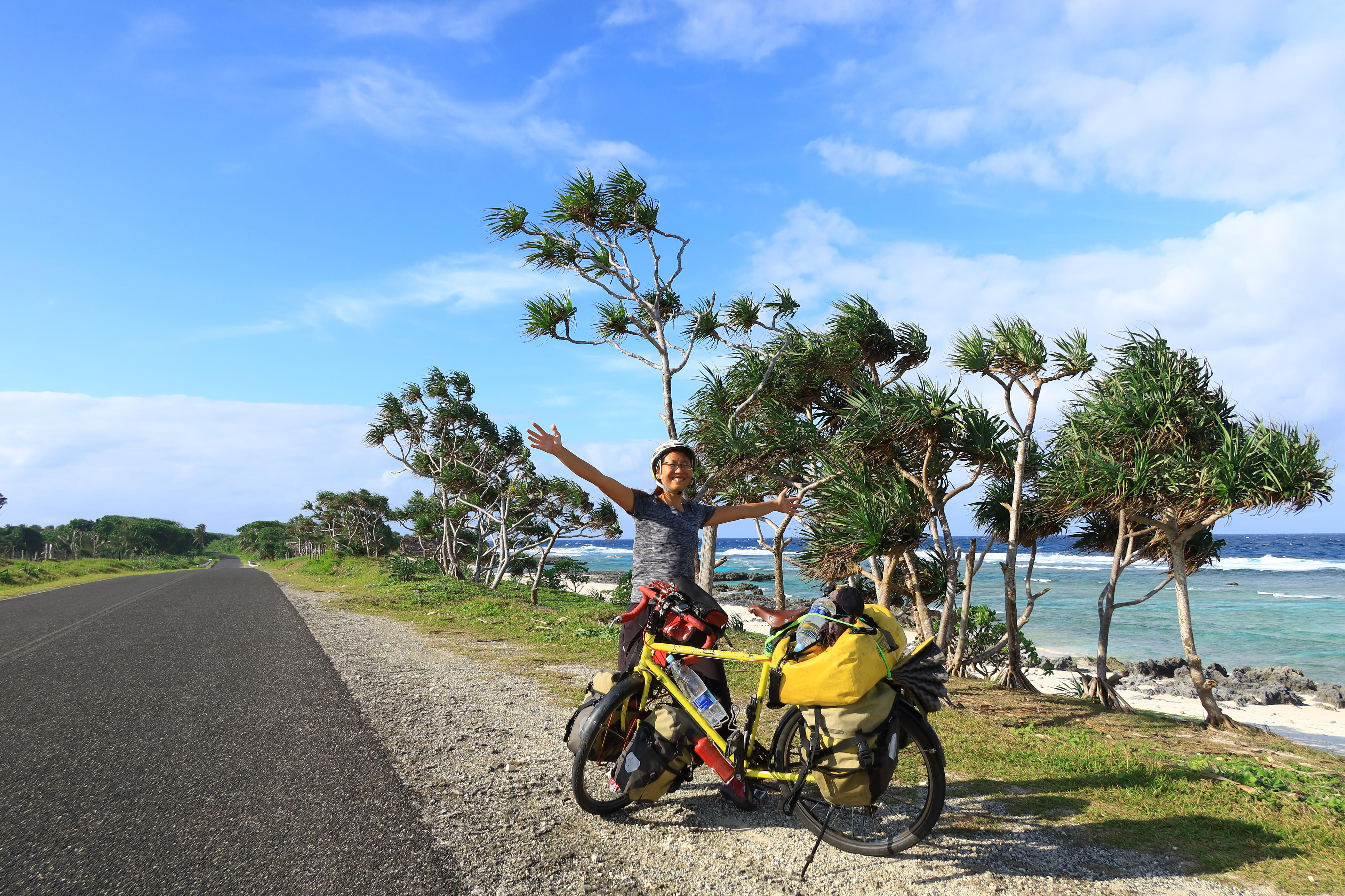 South Korean Cyclist Jin Jeong arrives in Vanuatu on biking journey ...