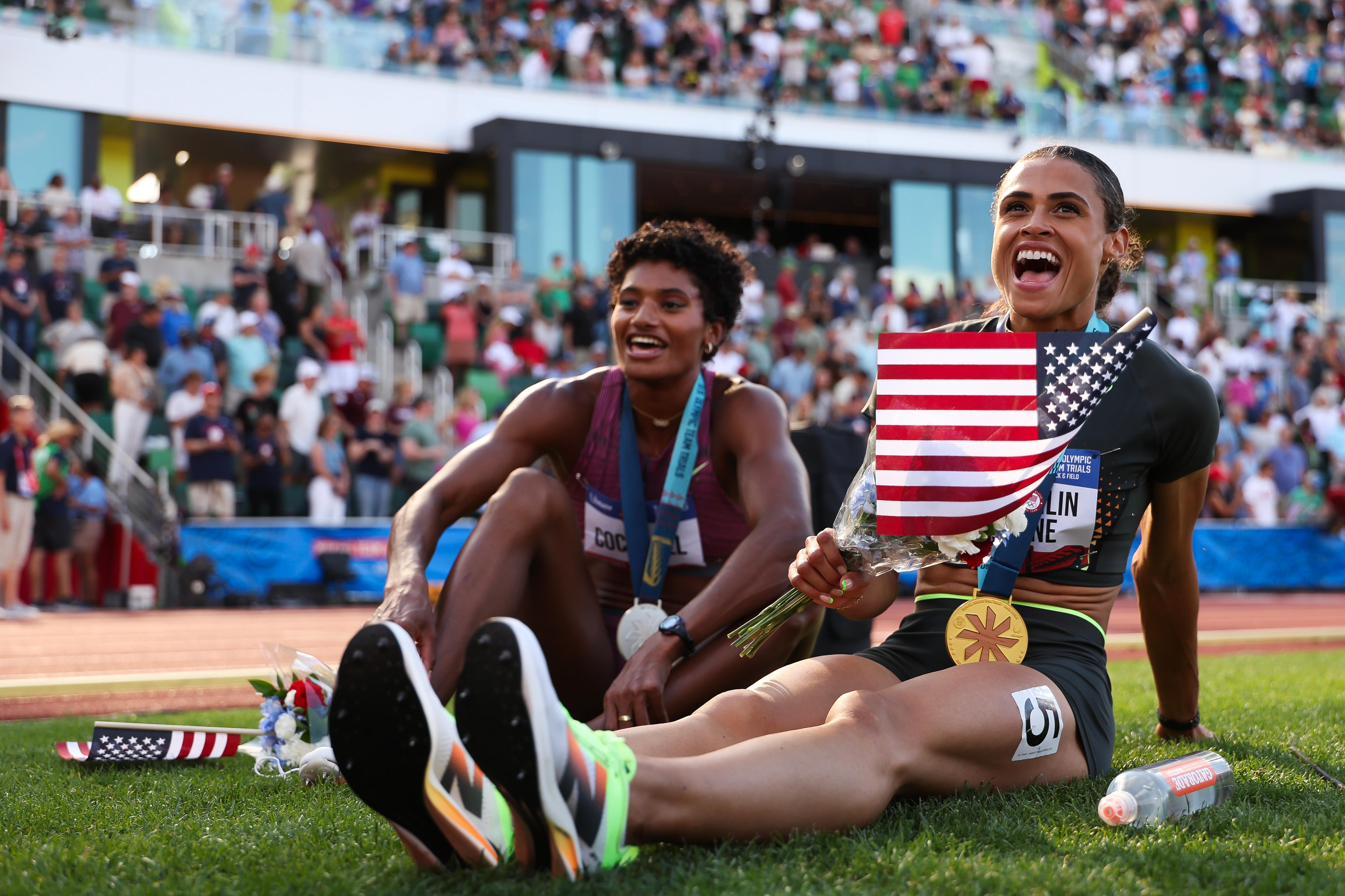 Sydney McLaughlin-Levrone sets new 400m hurdles world record by ...