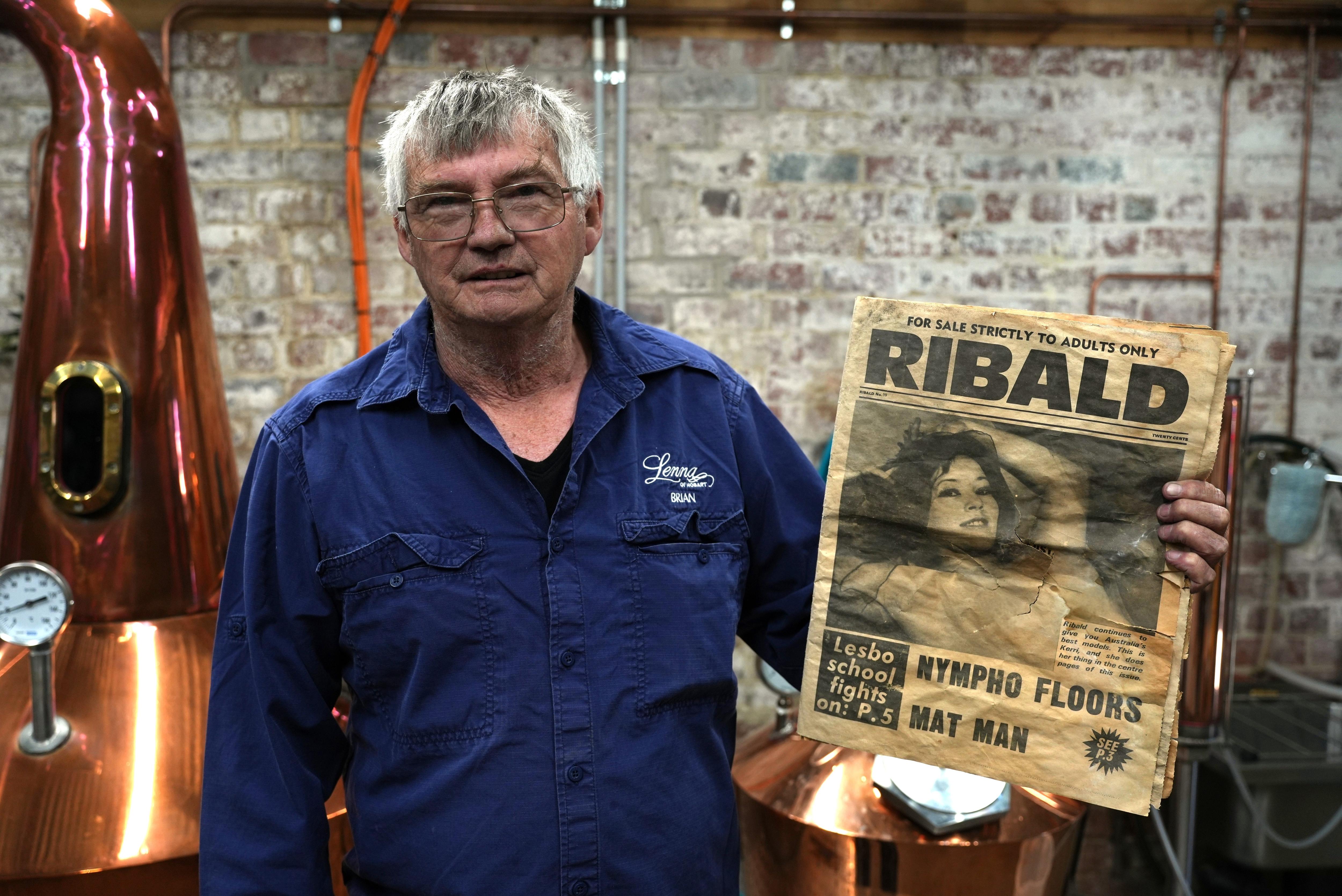 Satirical erotic newspaper discovered inside heritage Hobart hotel ...