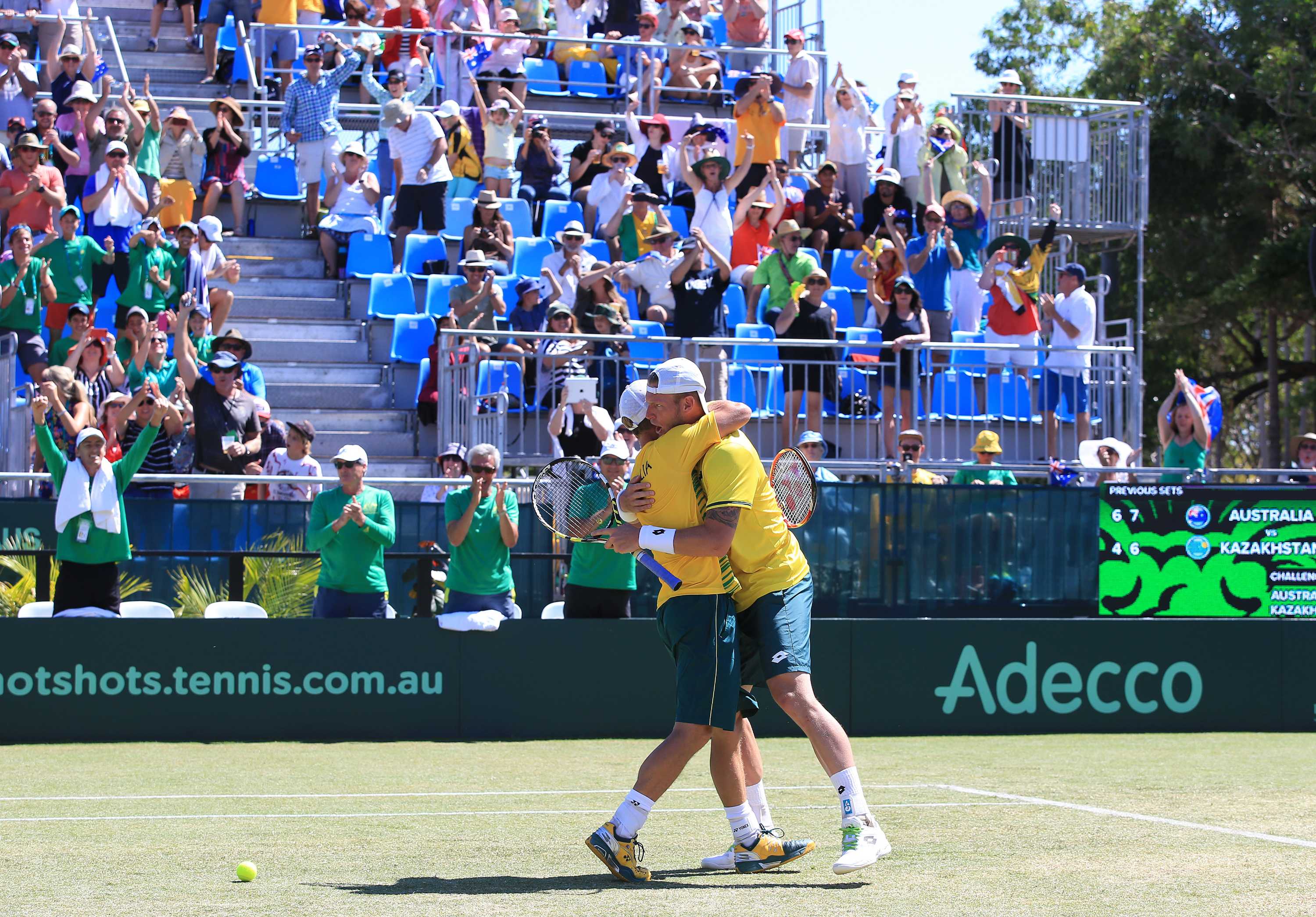Australia still alive in Davis Cup after doubles win over Kazakhstan in ...