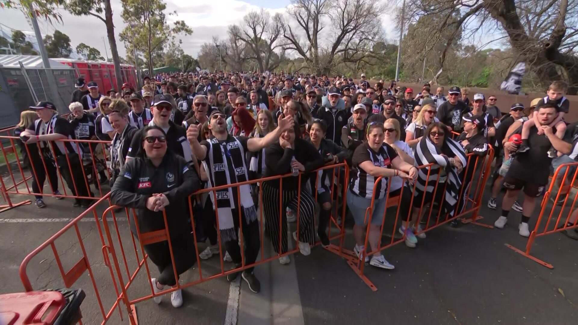 Collingwood captain Darcy Moore thanks Magpie Army after grand final ...