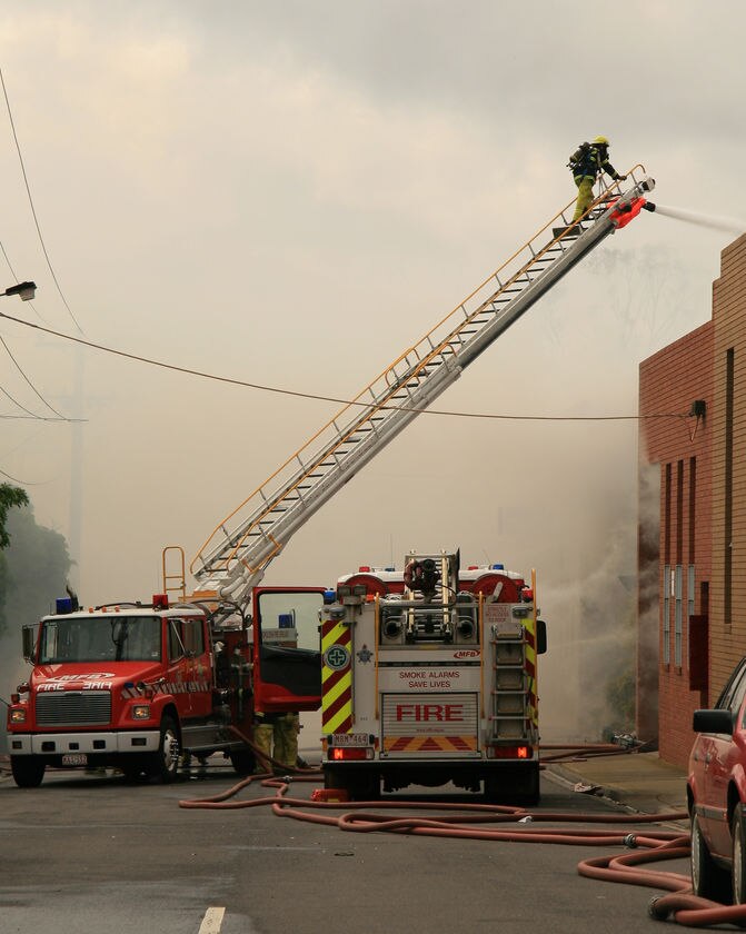 Chemical fire contained - ABC News
