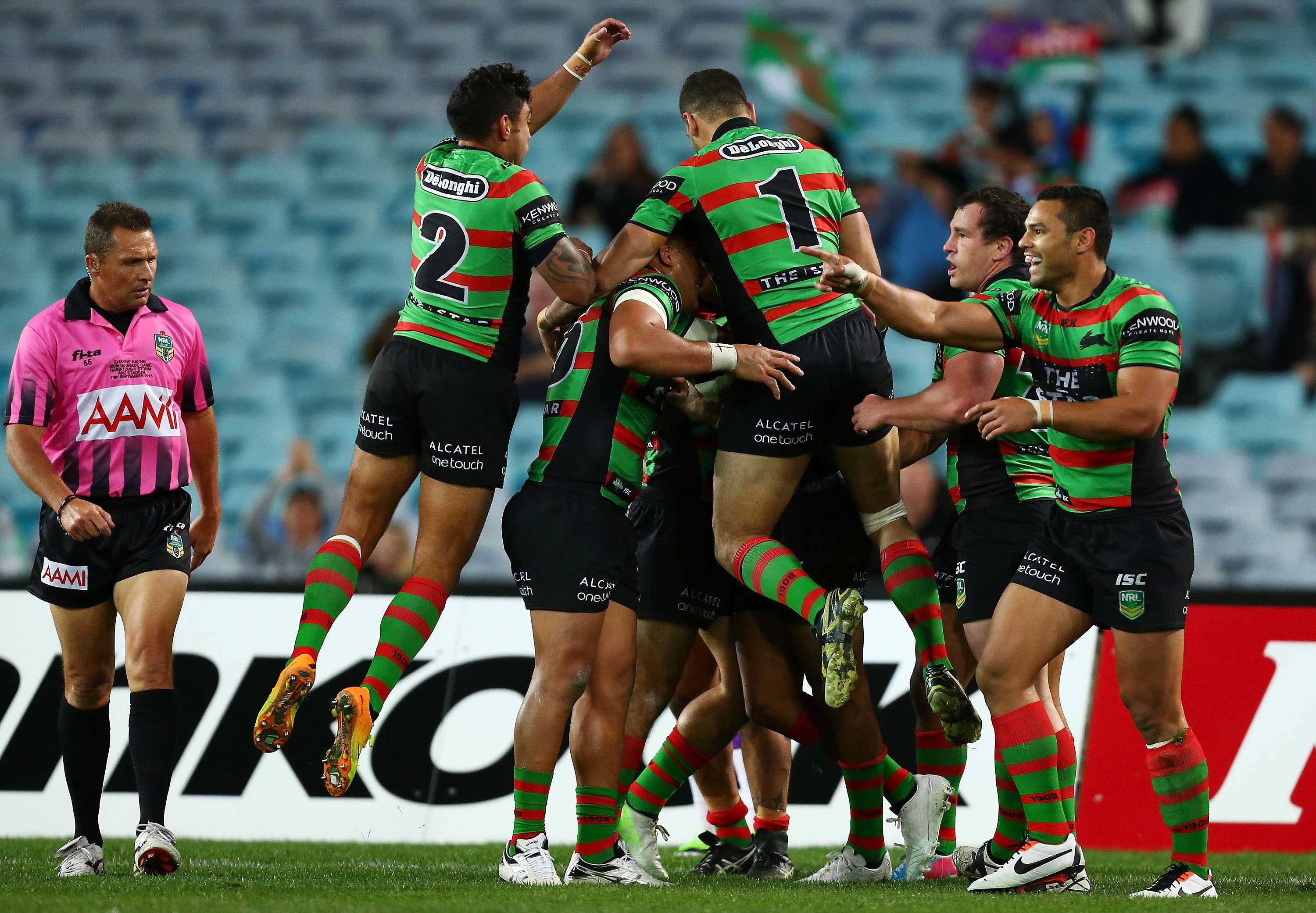 South Sydney Rabbitohs beat Melbourne Storm 20-10 to advance to NRL ...