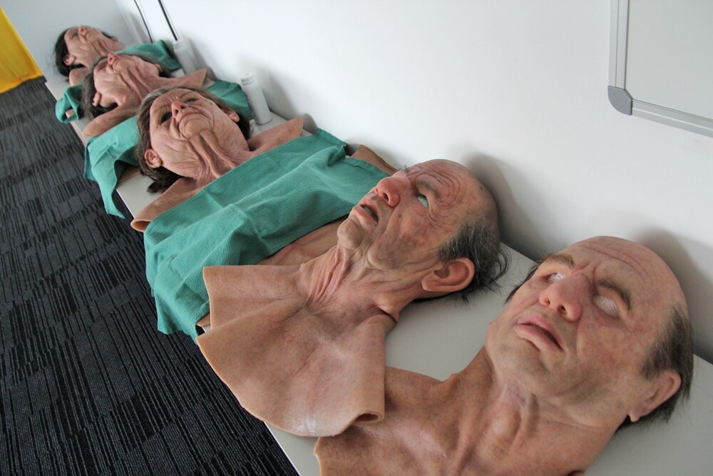 Hollywood-style masks, characters help give health students real-life ...