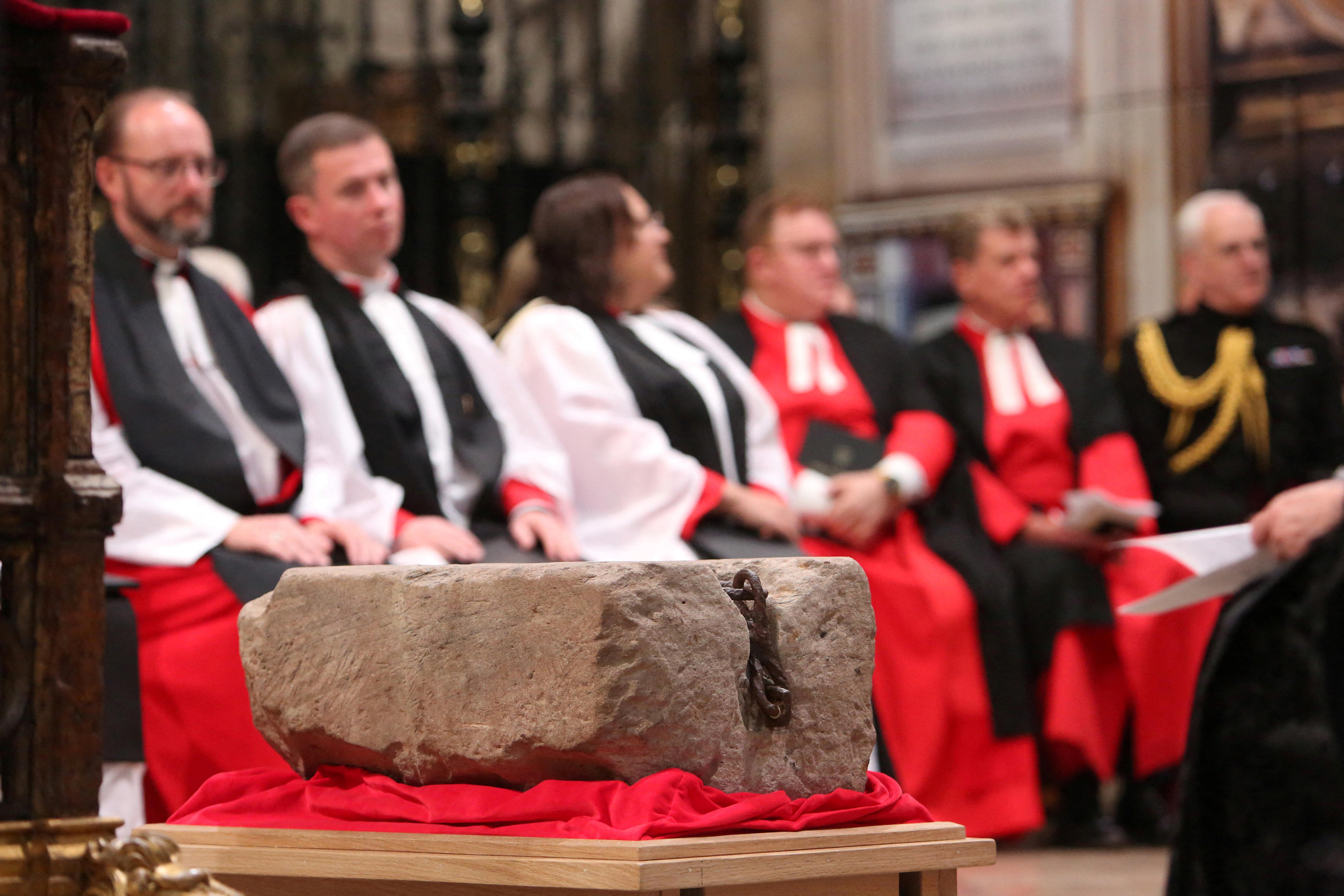 Historic Stone of Scone arrives in London for coronation of King ...