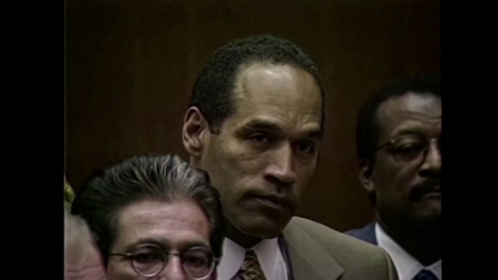 OJ Simpson and his defence team stand as verdict is read - ABC News