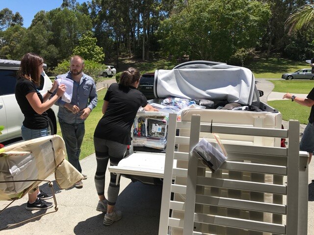 Charity helping new parents overwhelmed by pre-loved items, eager for ...