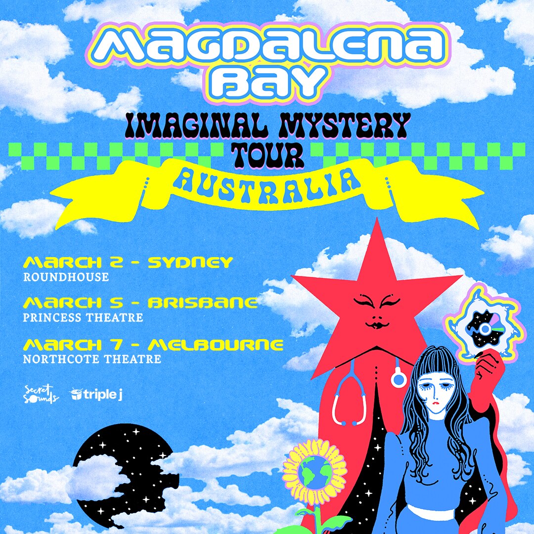 Magdalena Bay lock in dazzling debut headline tour - triple j
