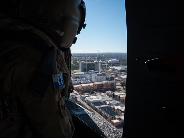 Army Black Hawk choppers fill Adelaide skyline for counter-terrorism ...