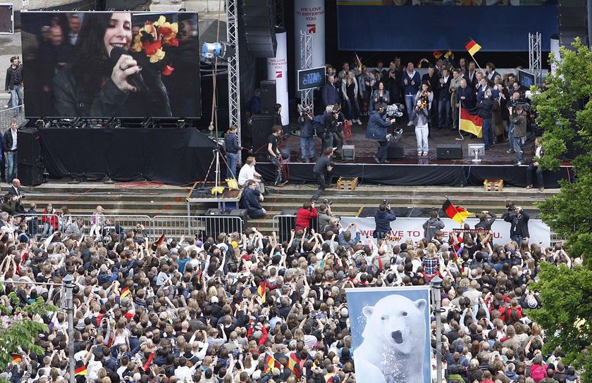 Germany welcomes home Eurovision winner - ABC News